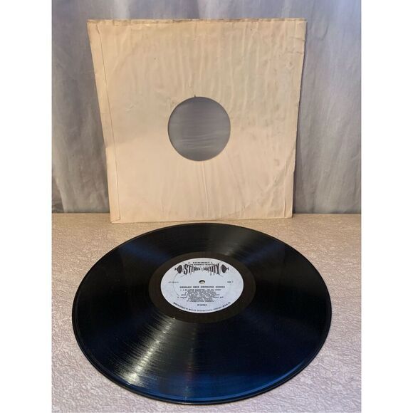 Disney | Media | Germanbeer Drinking Songs Vinyl Record 33 ...